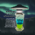 Alien Urine Sample Cocktail: A Galactic Delight - The Windsor Saloon