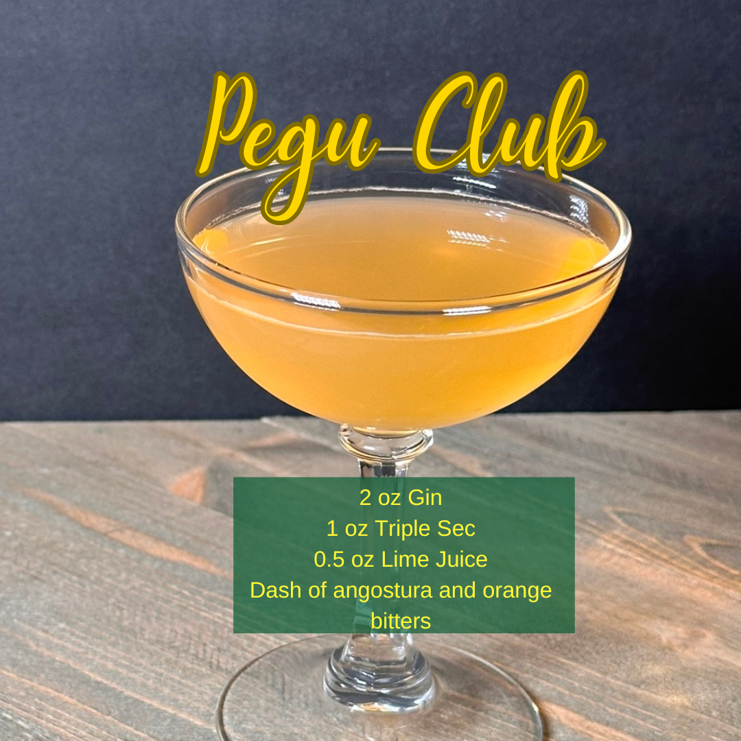 Shake Up Your Evening: The Pegu Club Cocktail - A Gin Delight with a ...
